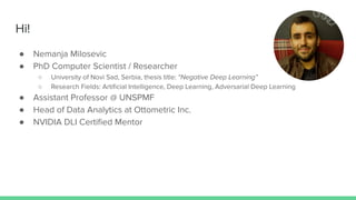 [DSC Europe 24] Nemanja Milosevic - Beyond Supervised Learning with Zero-Shot Vision | PPT