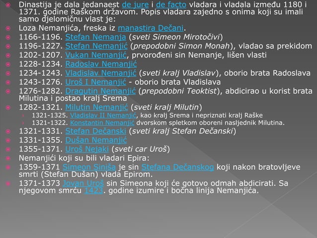 Nemanjici | PPTX