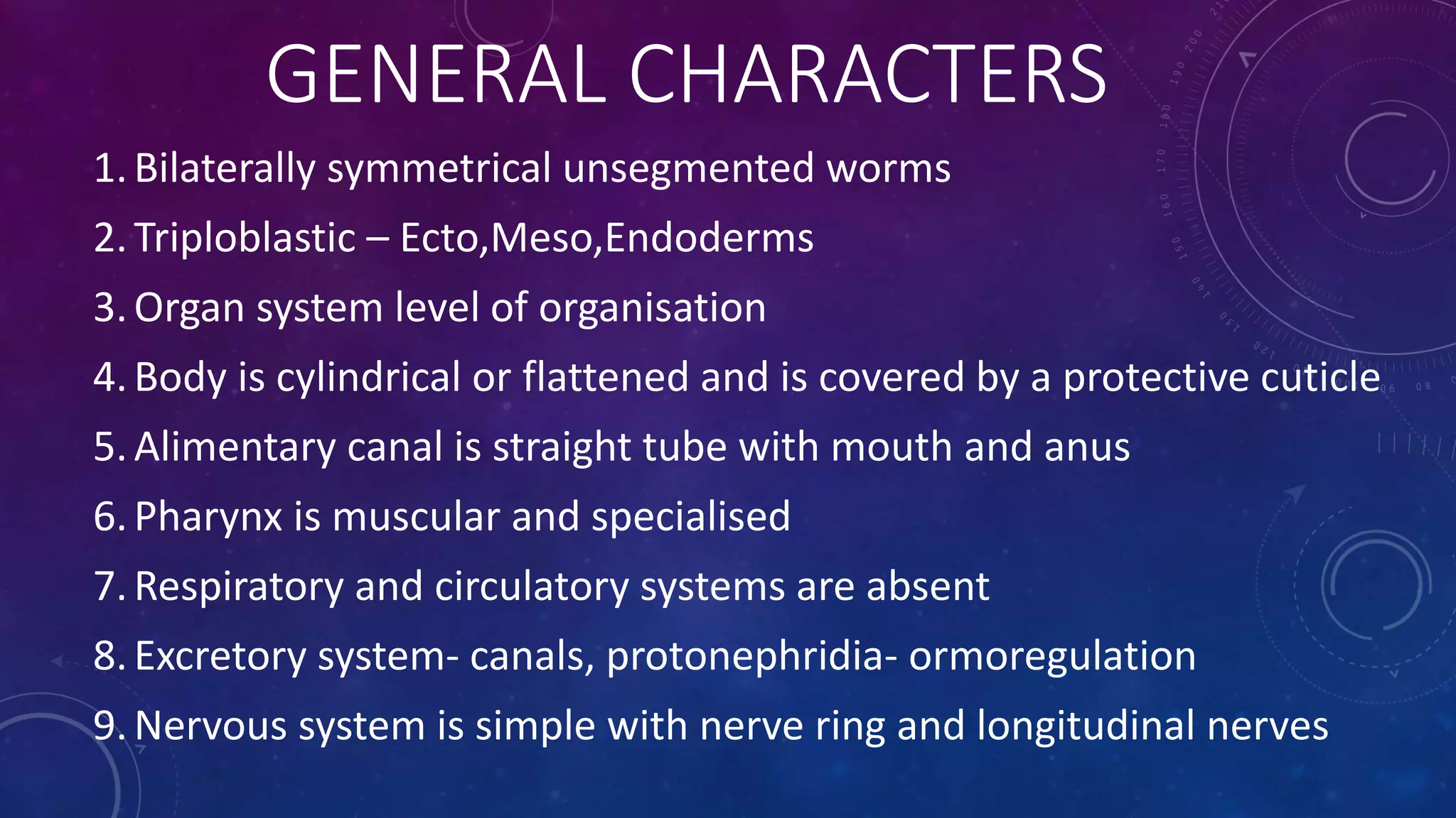 Nemathelminthes general characters and classification | PPTX