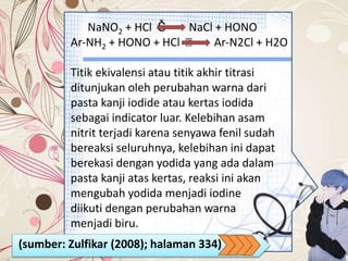 Shilviana Uswatun Khasanah_Titrasi Nitrimetri | PPTX