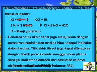 Shilviana Uswatun Khasanah_Titrasi Nitrimetri | PPTX