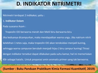 Shilviana Uswatun Khasanah_Titrasi Nitrimetri | PPTX