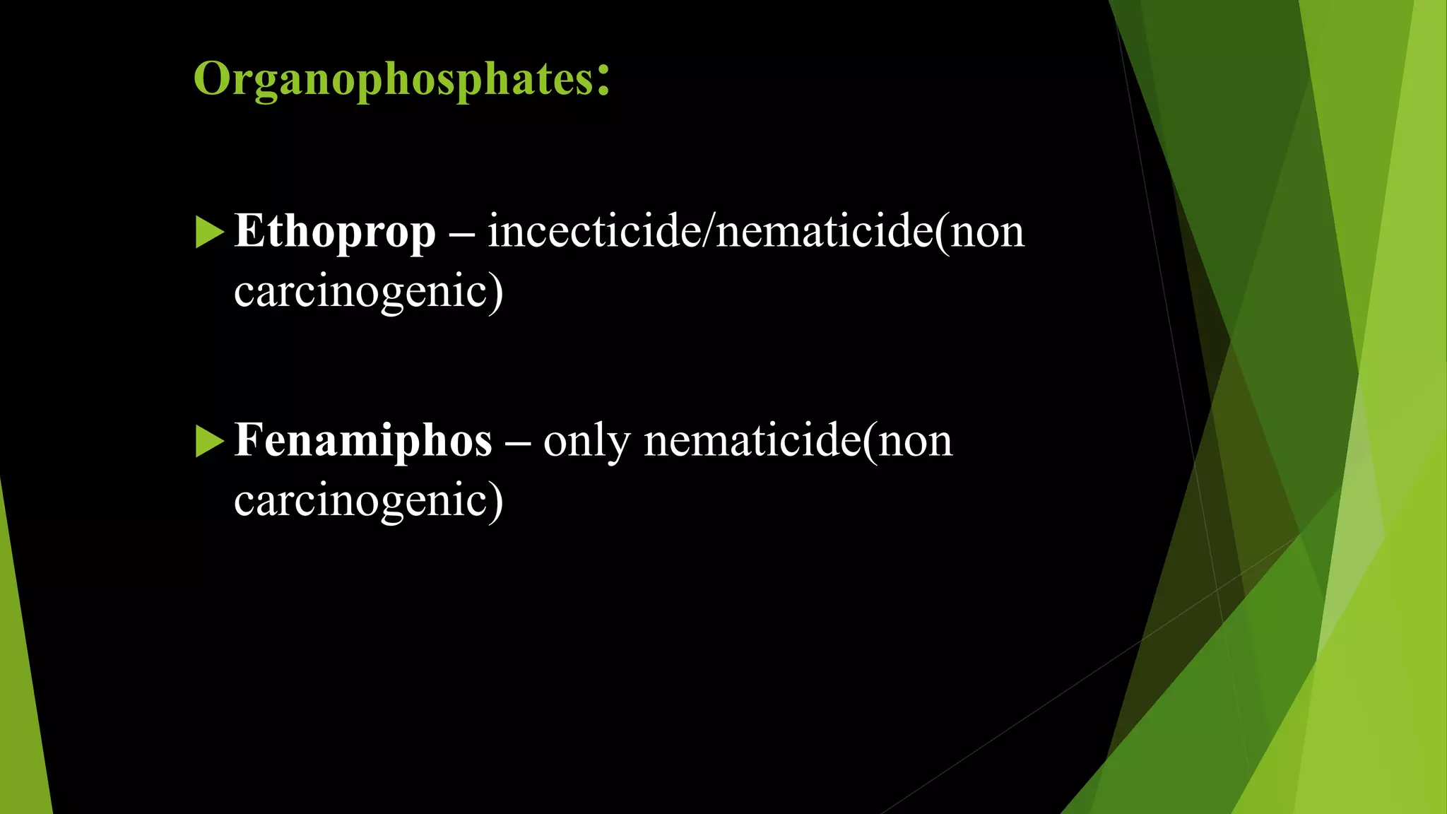 Nematicides | PPTX