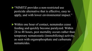 Nematicides | PPTX