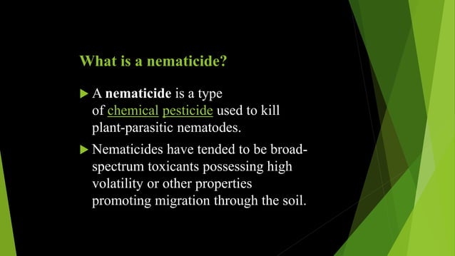 Nematicides | PPTX