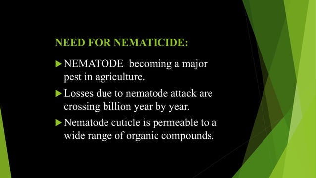 Nematicides | PPTX