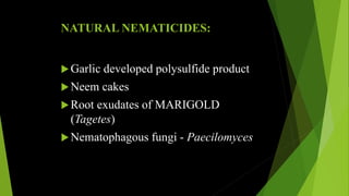 Nematicides | PPTX