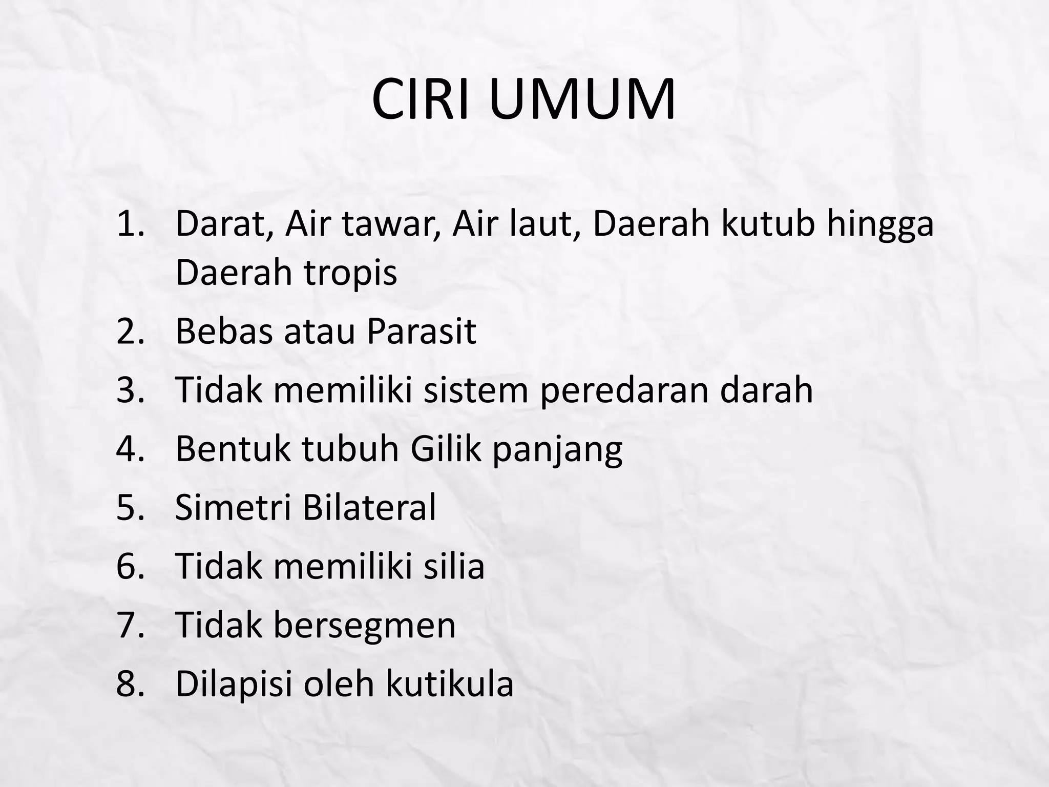 Nematoda dan annelida | PPTX