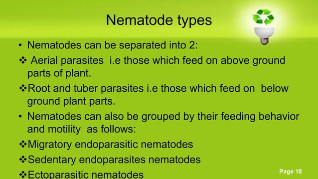 Nematode biology | PPTX | Biological Sciences | Science