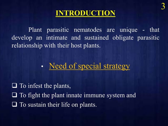 Nematode effector proteins | PPT