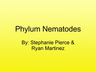Nematodes | PPT