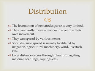 factors influencing of nematode population | PPSX