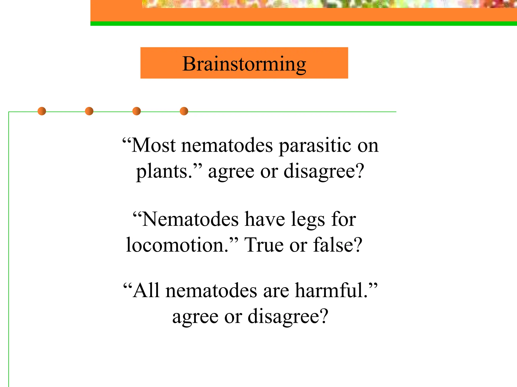 Introduction and History Nematology and Taxonomy of Plant Parasitic ...