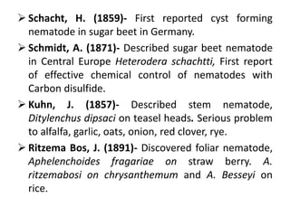 NEMATOLOGY-DEFINITION, HISTORY AND ECONOMIC IMPORTANCE.pptx