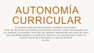 NEM AUTONOMIA | PPTX