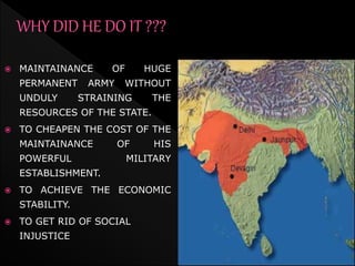 Reforms of Ala-UD-DIN-KHILJI & muhmmad-Bin-tughluq | PPTX