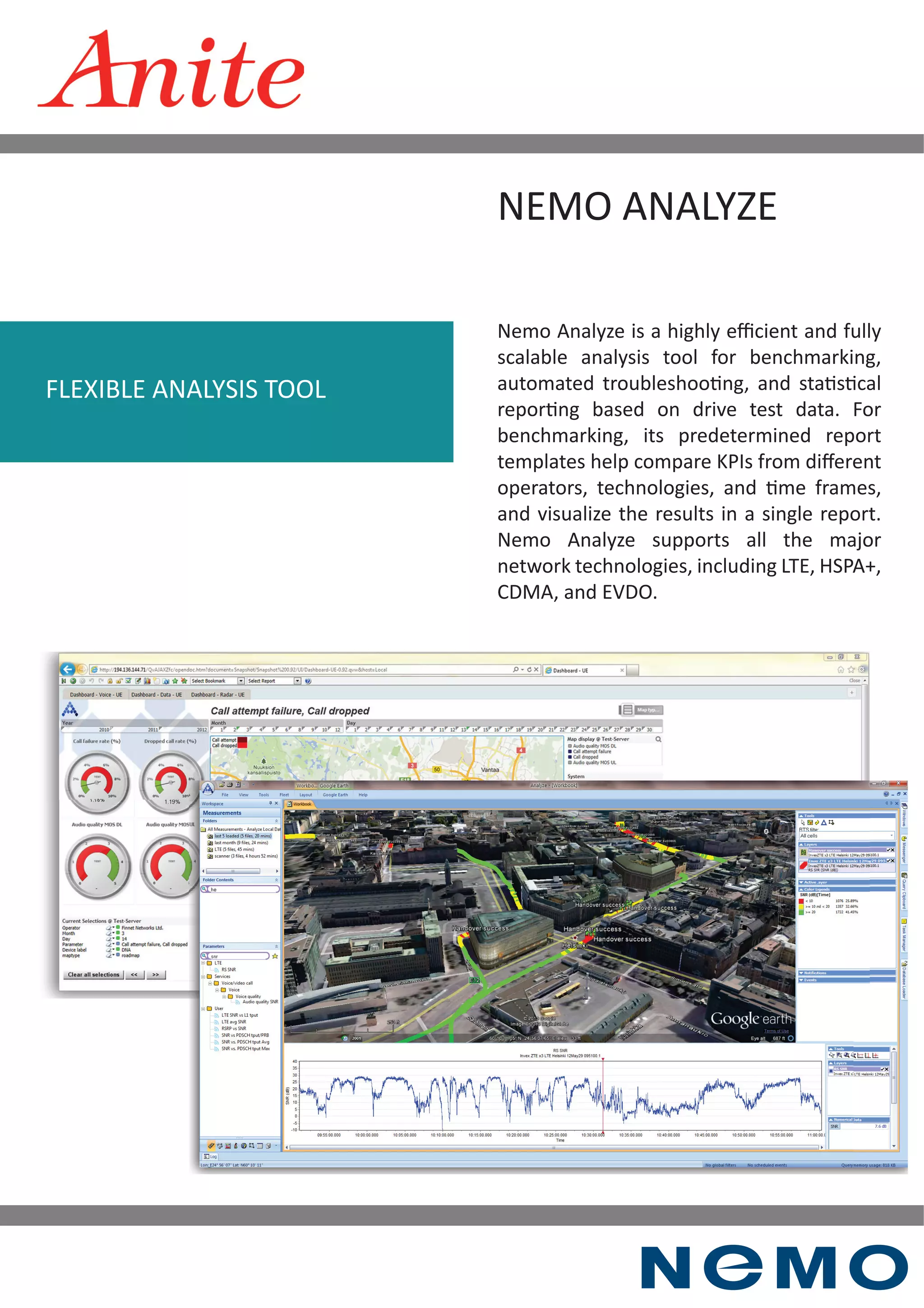 Nemo analyze brochure apr 2013 | PDF