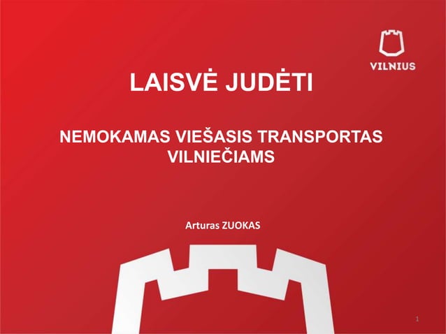 Nemokamas Vilniaus transportas | PPTX
