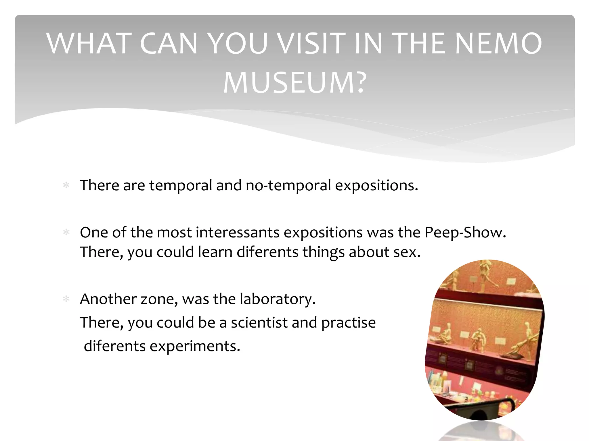 Nemo museum | PPTX