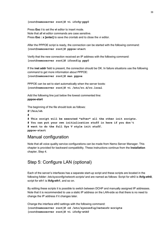 Nemo server manual_v1 | PDF | Computer Networking | Computing