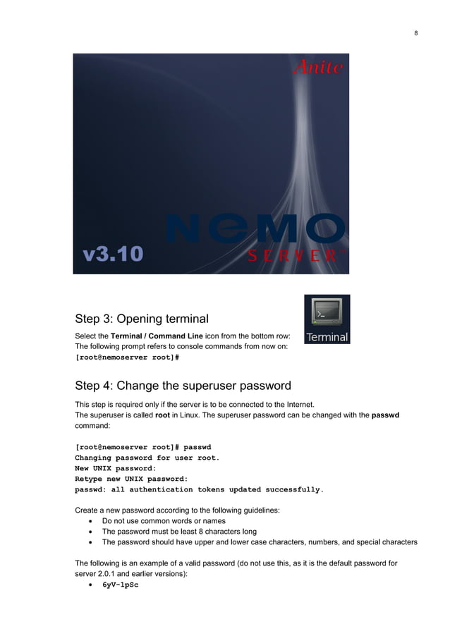 Nemo server manual_v1 | PDF | Computer Networking | Computing
