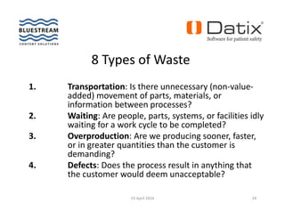 Whatever You Do, Stop It Now! Implementing Lean to Eliminate Waste | PDF