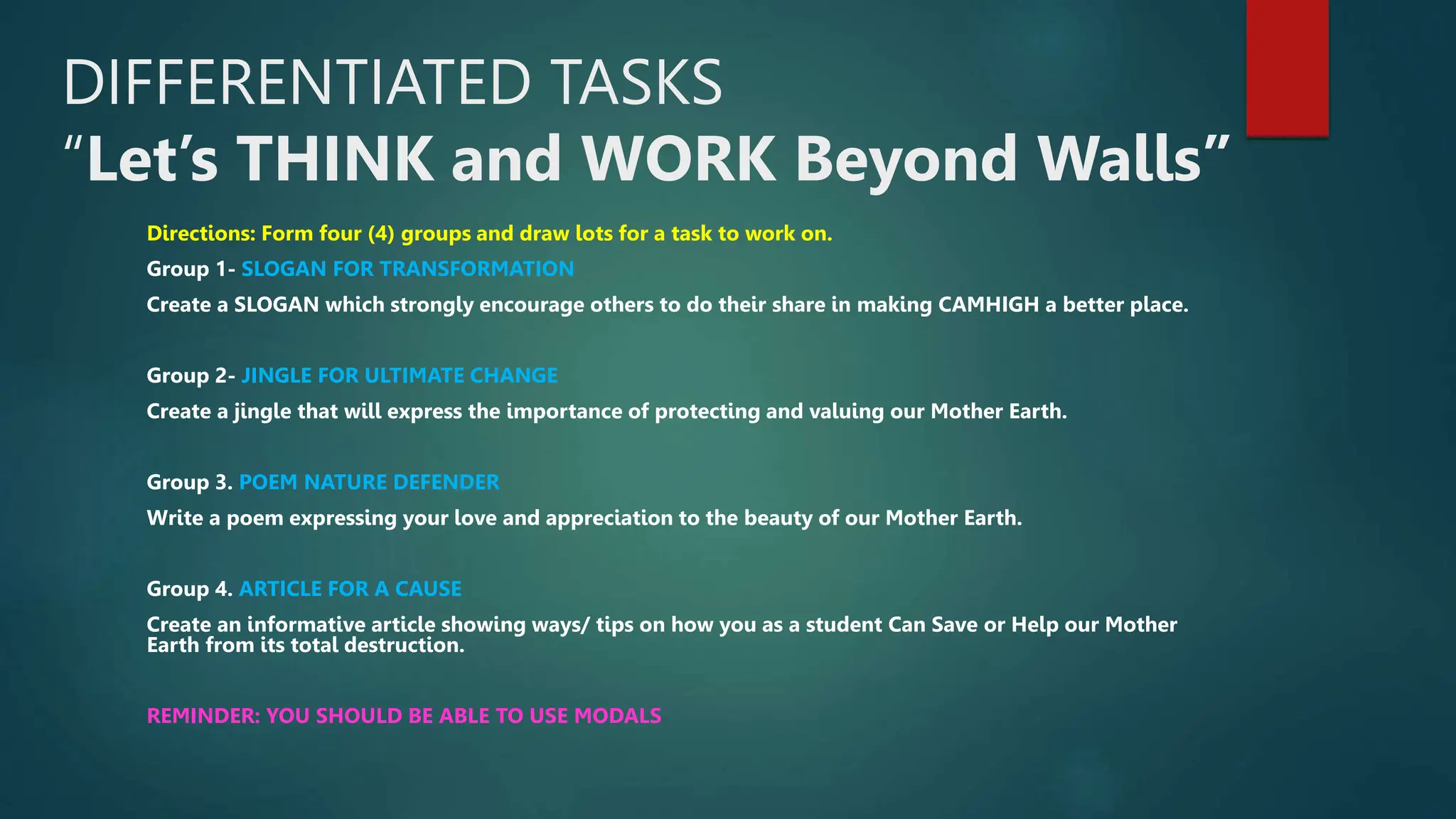 PPT-modals.pptx...- MODALS 2023 :)/...... | PPTX