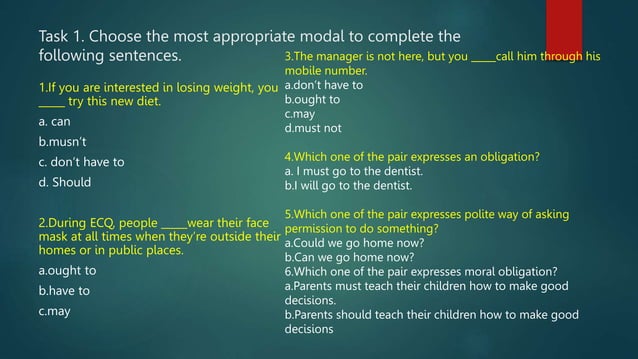 PPT-modals.pptx...- MODALS 2023 :)/...... | PPT