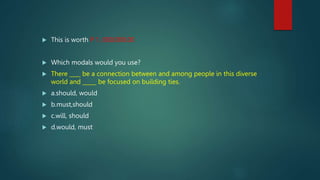 PPT-modals.pptx...- MODALS 2023 :)/...... | PPTX