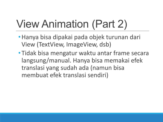 Tween Animation by Neneng | PPT