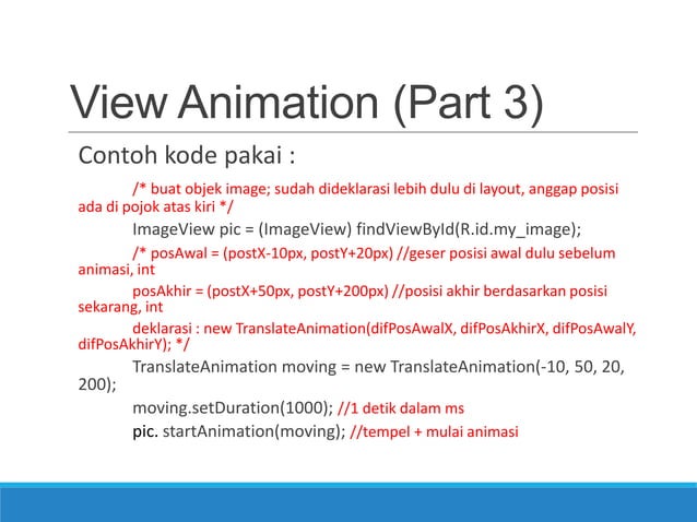 Tween Animation by Neneng | PPT