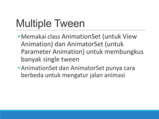 Tween Animation by Neneng | PPT