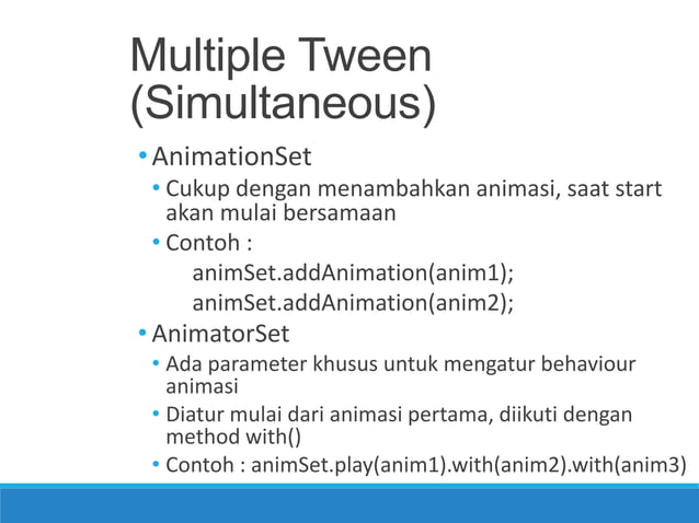 Tween Animation by Neneng | PPT
