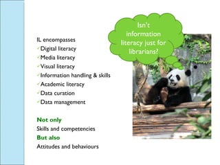 The Seven Pillars of Information Literacy: research lens | PPT