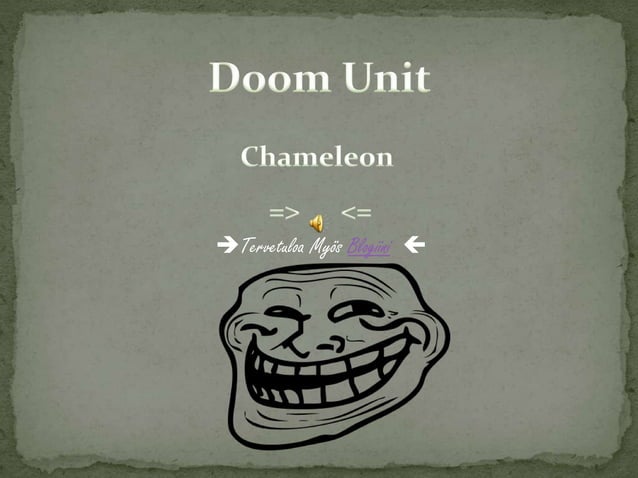 Doom Unit | PPTX