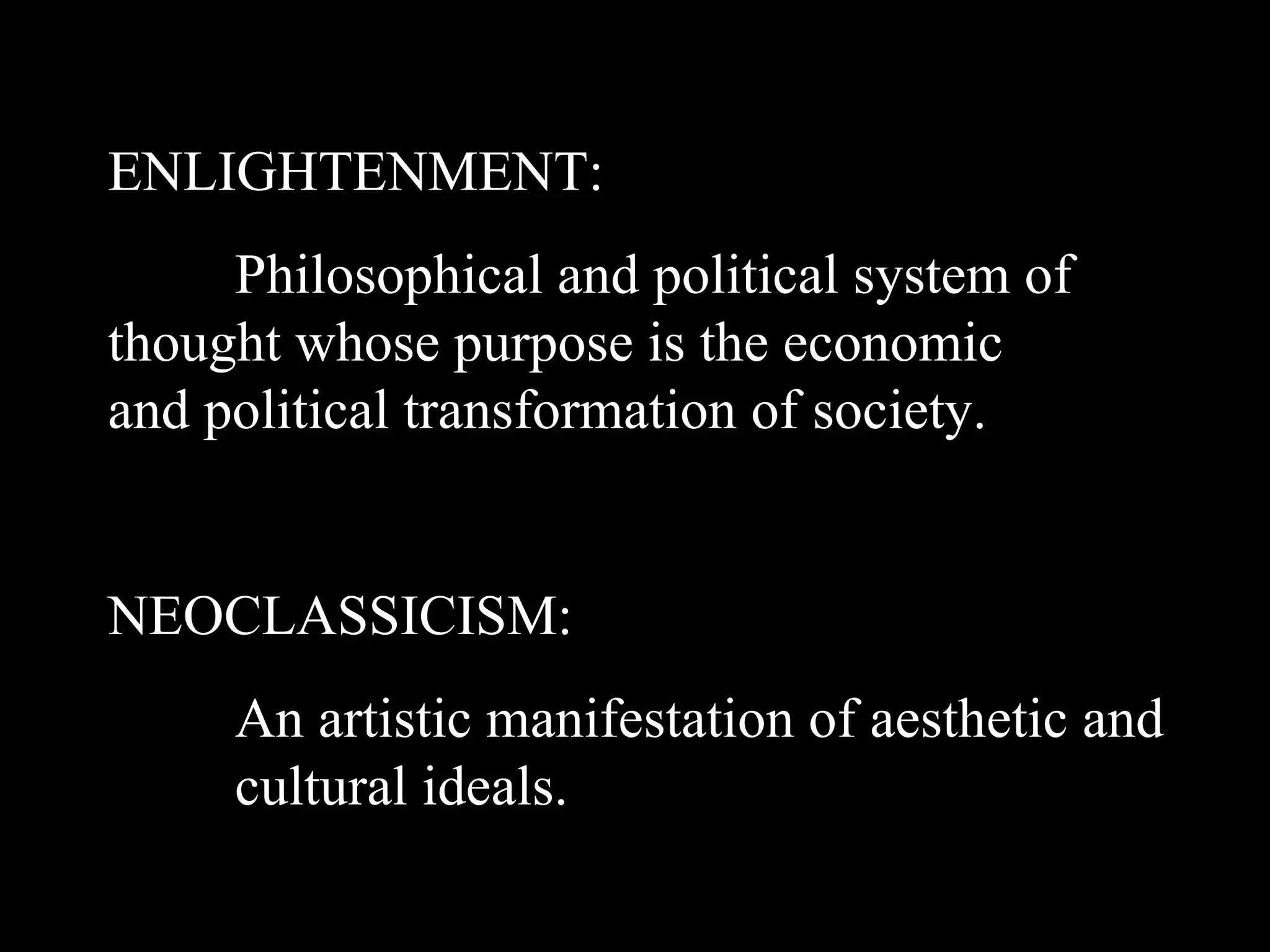 Neo Classicism | PPT