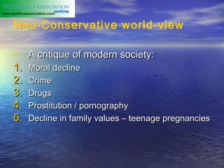 Neo conservatism | PPT