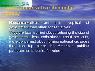 Neo conservatism | PPT