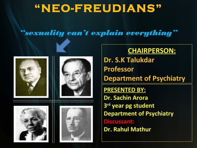 Neo freudians | PPT | Medical Health
