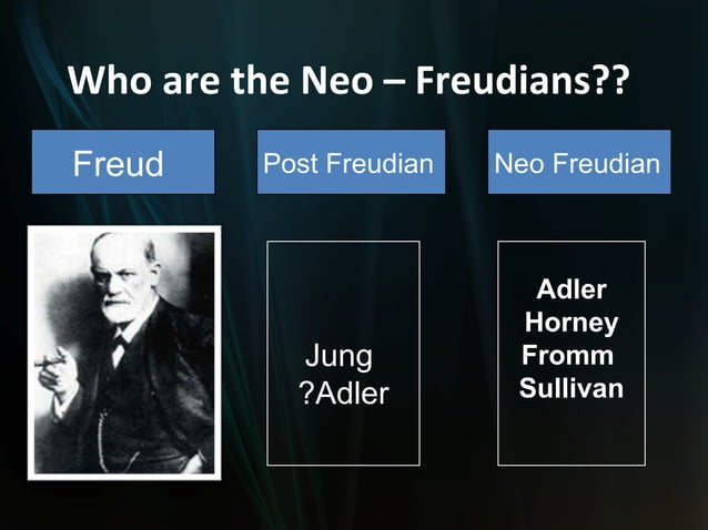 Neo freudians | PPT | Medical Health