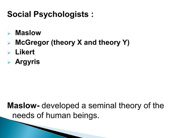 Neo Human Relations Theory | PDF