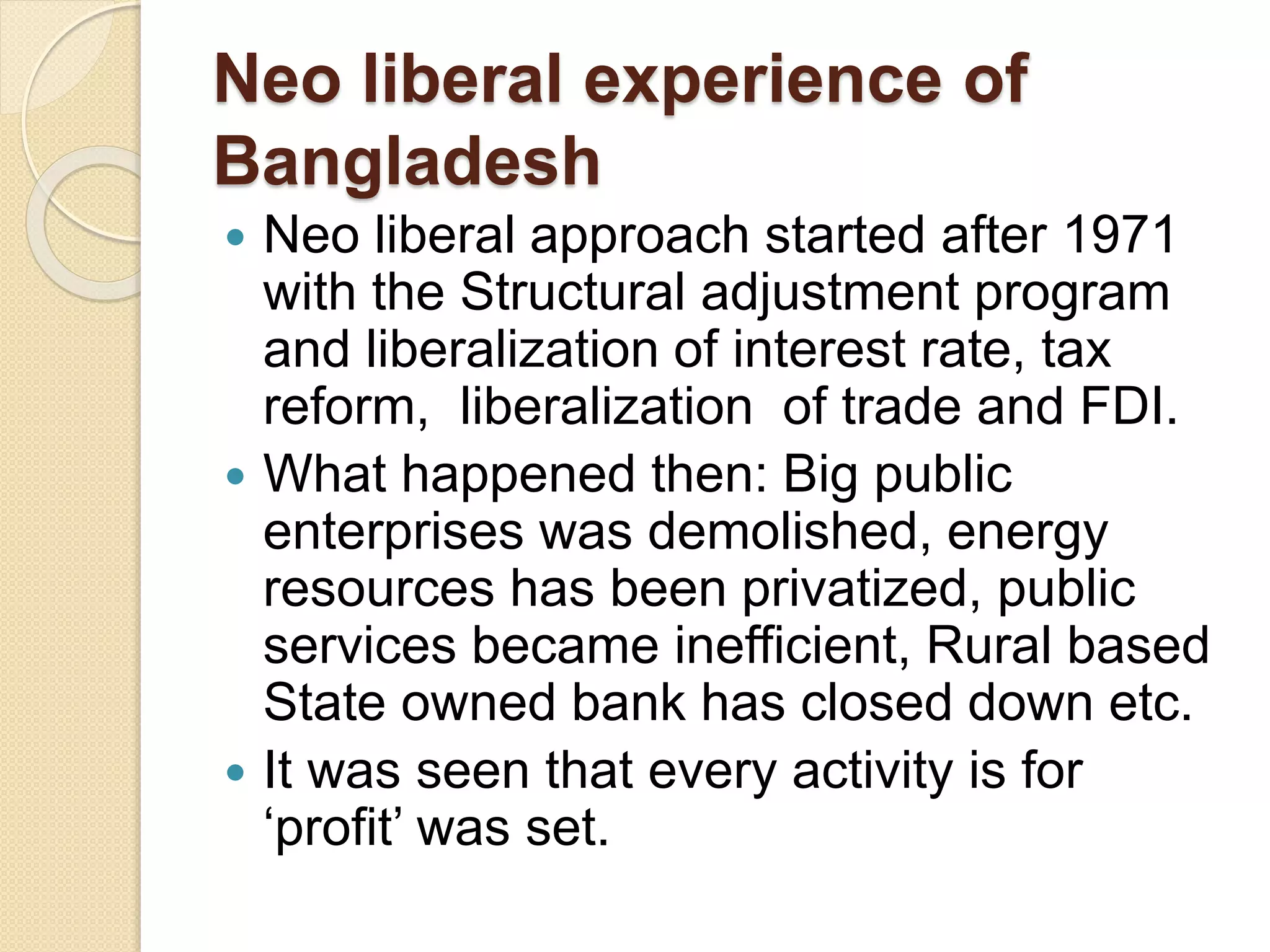 Neo liberalism | PPTX