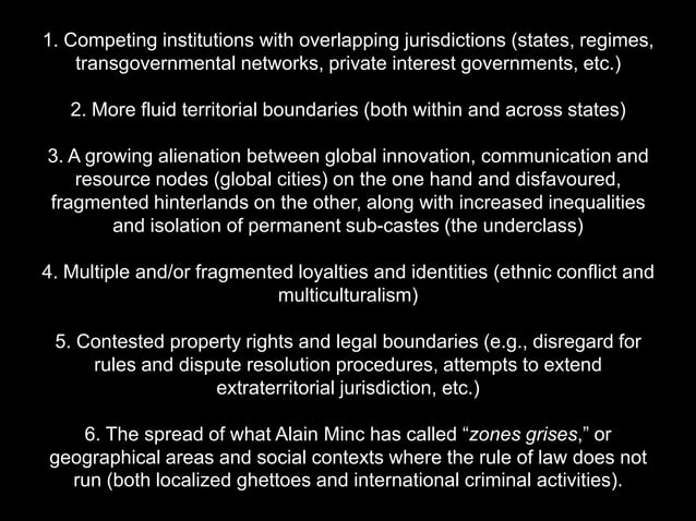 Neomedievalism research proposal | PPTX | Politics