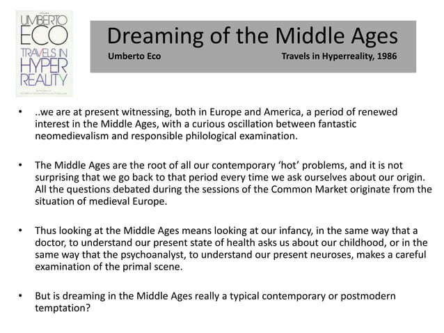 Neomedievalism research proposal | PPTX | Politics