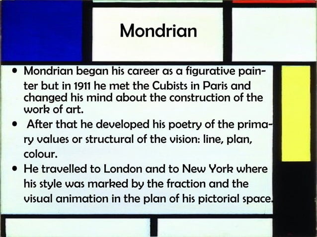 Neo plasticism (new) | PPT