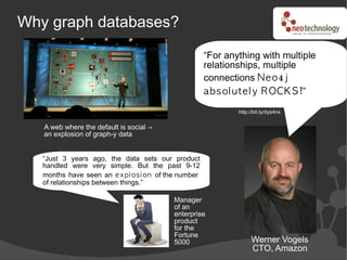 Neo4j - 5 cool graph examples | PPT
