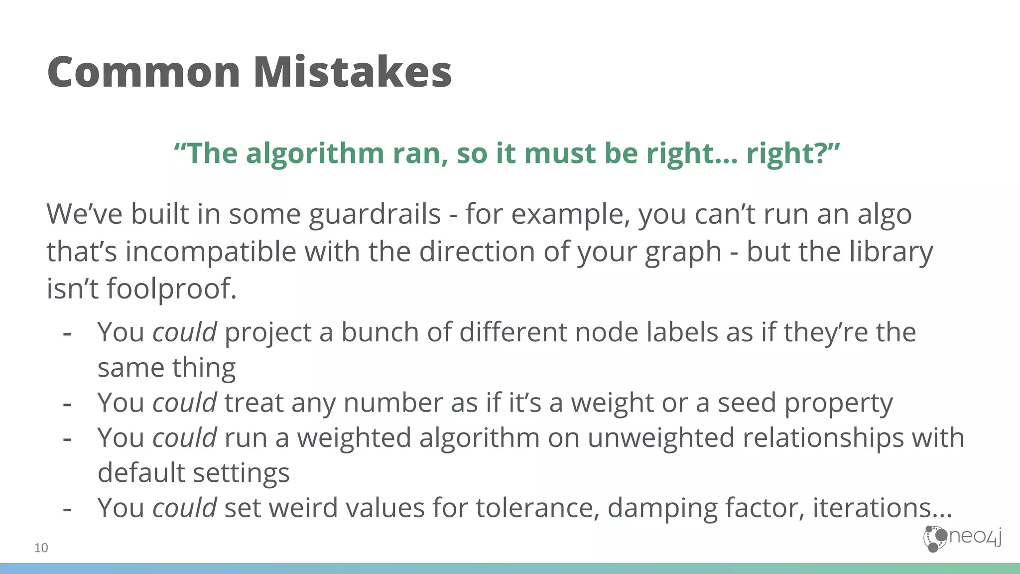 Graph Data Science WORST Practices | PDF | Databases | Computer Software and Applications