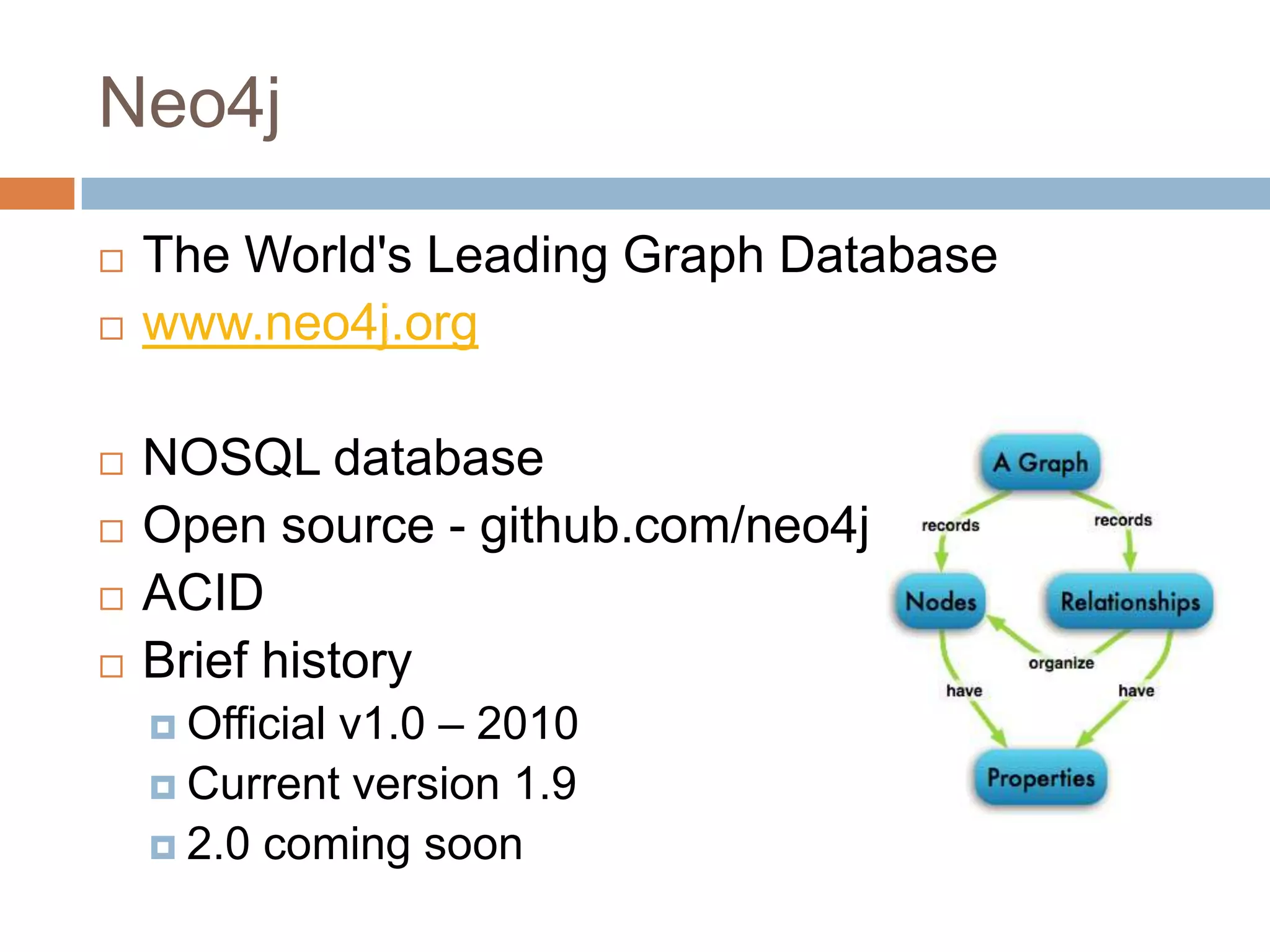 Neo4j - graph database for recommendations | PPTX