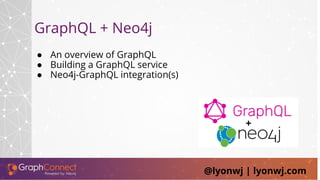 Full Stack Development with Neo4j and GraphQL | PPT