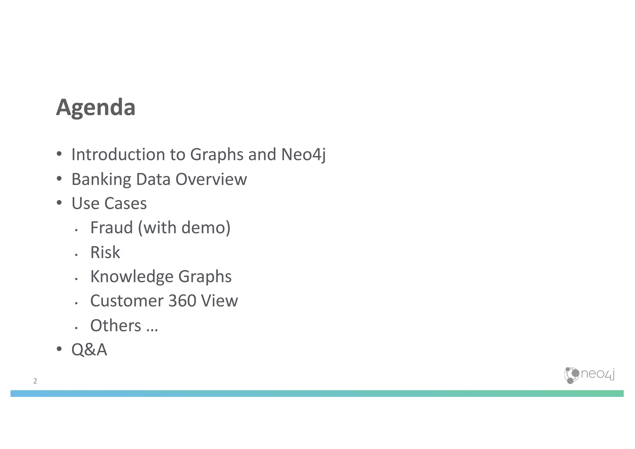 Neo4j Webinar: Graphs in banking | PDF